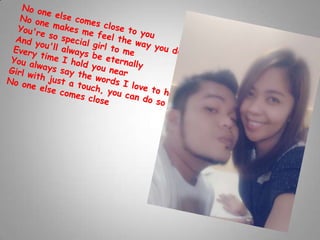 Happy 4th monthsary babe!!! ppt | PPT