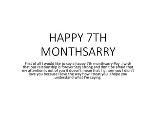 HAPPY 7TH MONTH.pptx