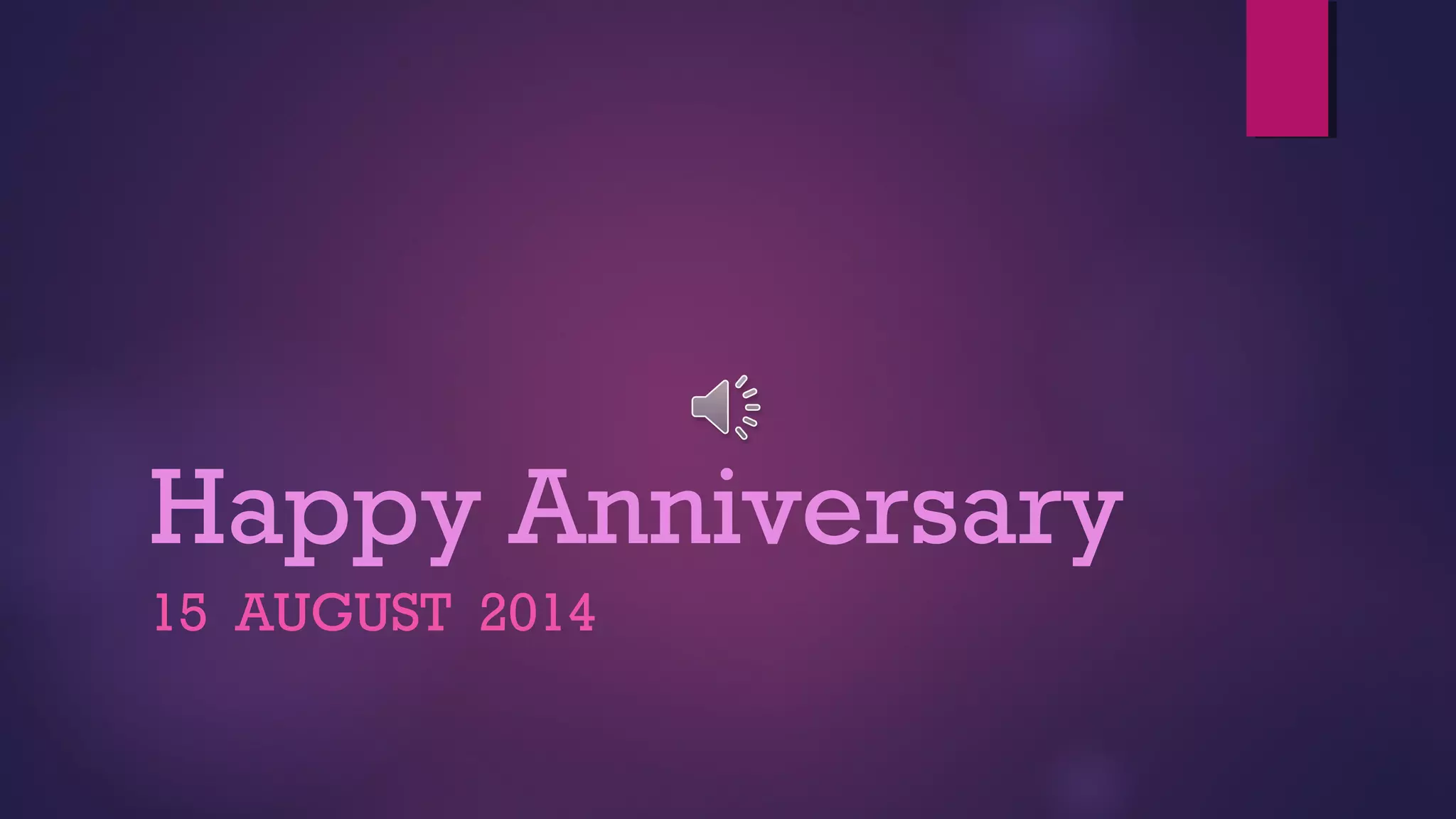 Happy anniversary | PPT