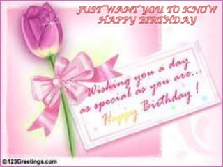 Happy bday | PPSX