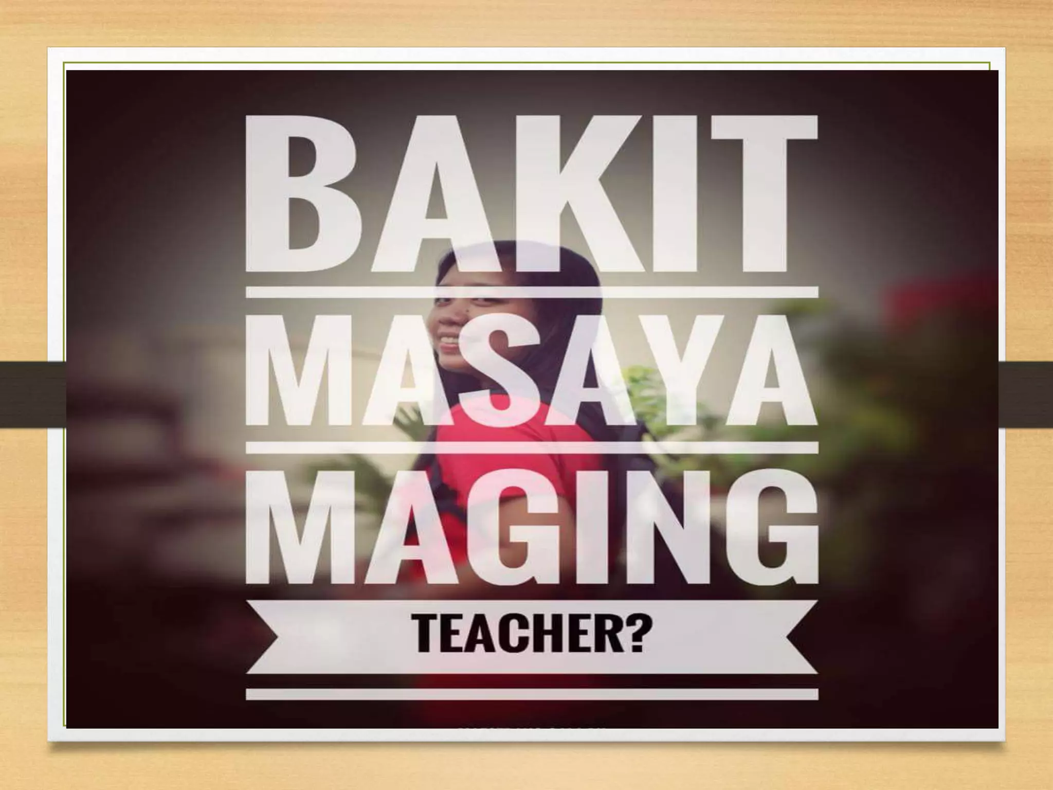 HAPPY BEING A TEACHER.pptx