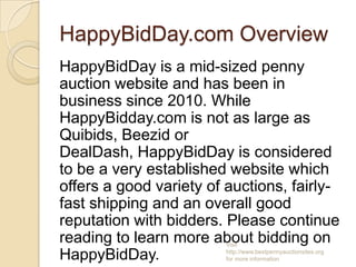 HappyBidDay Reviews | PPTX | Home Appliances | Home & Garden