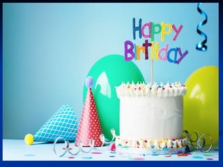 Happy birthday topic for kids and small children.ppt