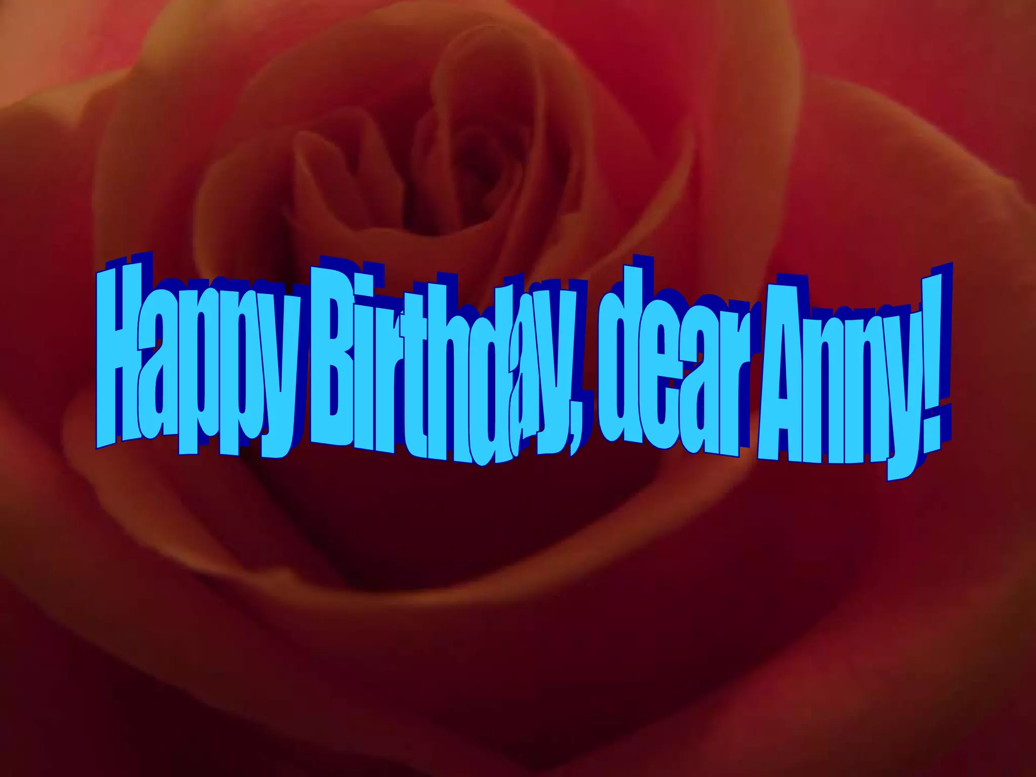 Happy Birthday, Anny! | PPT