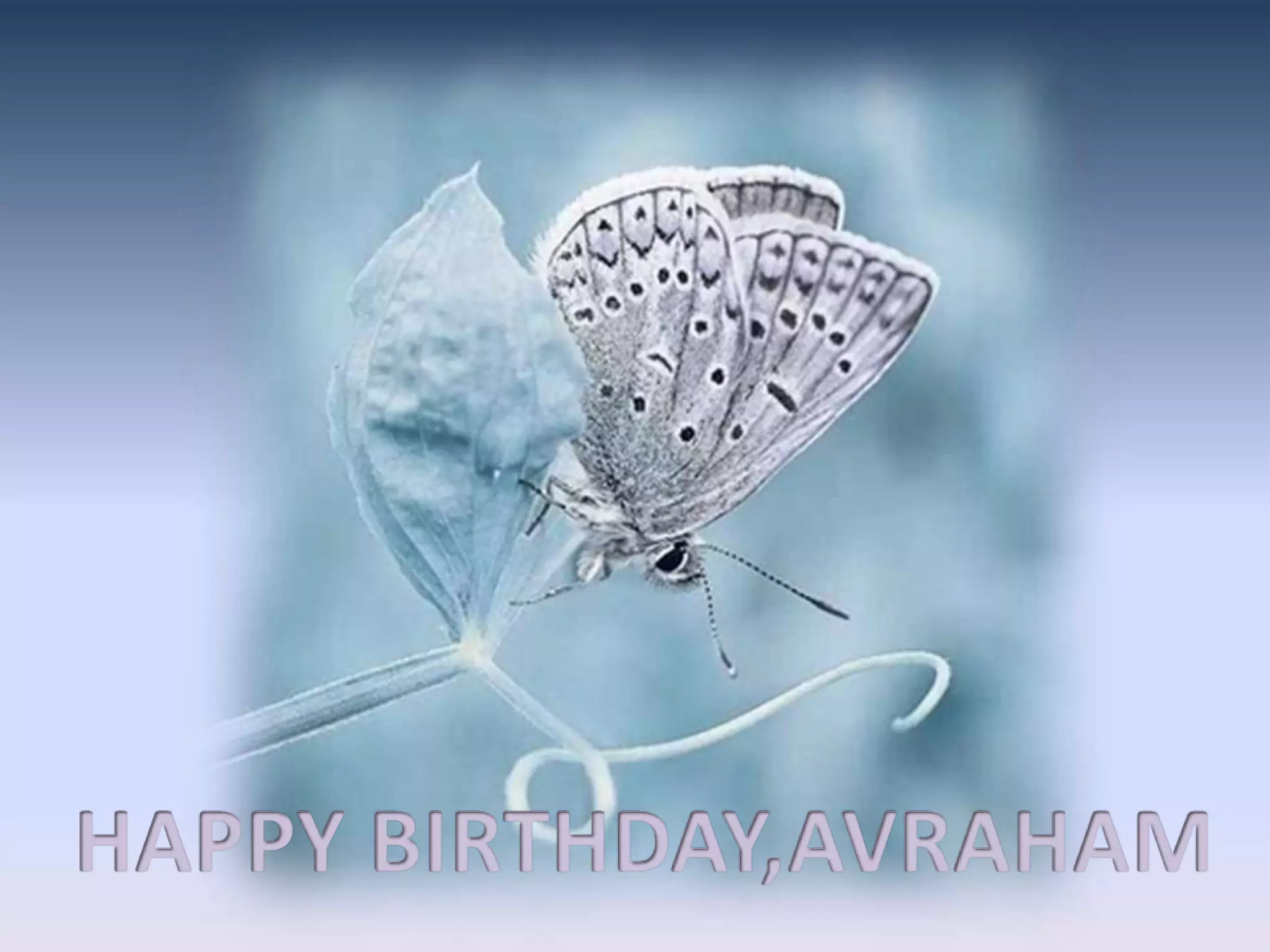 Happy birthday avraham | PPSX