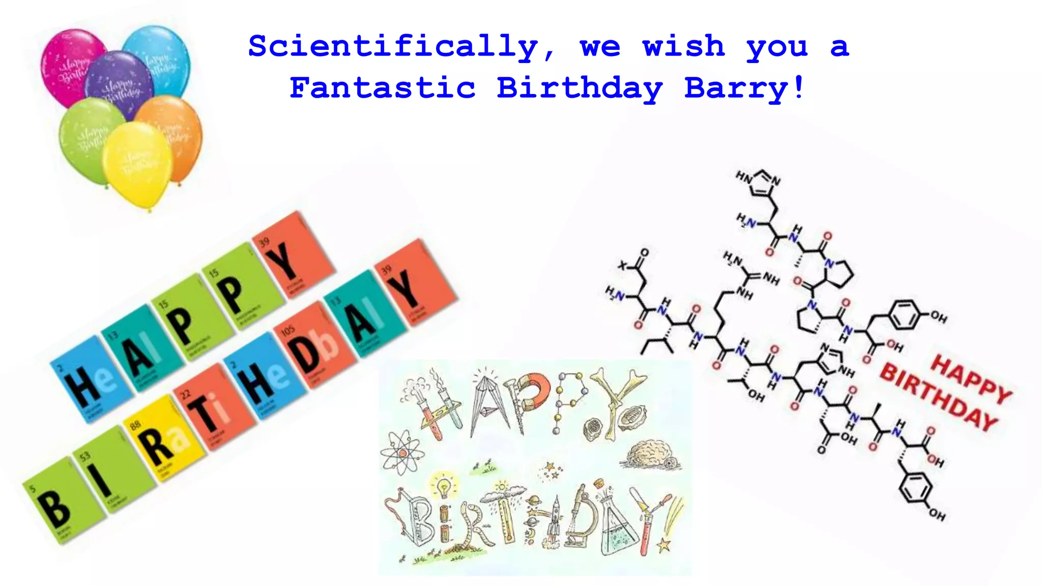 Happy birthday barry | PPTX