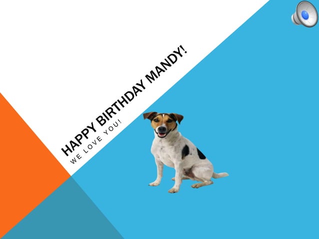 Happy Birthday Mandy | PPTX