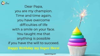 Happy birthday papa! quotes, wishes & cards | PDF