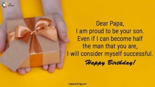 Happy birthday papa! quotes, wishes & cards | PDF