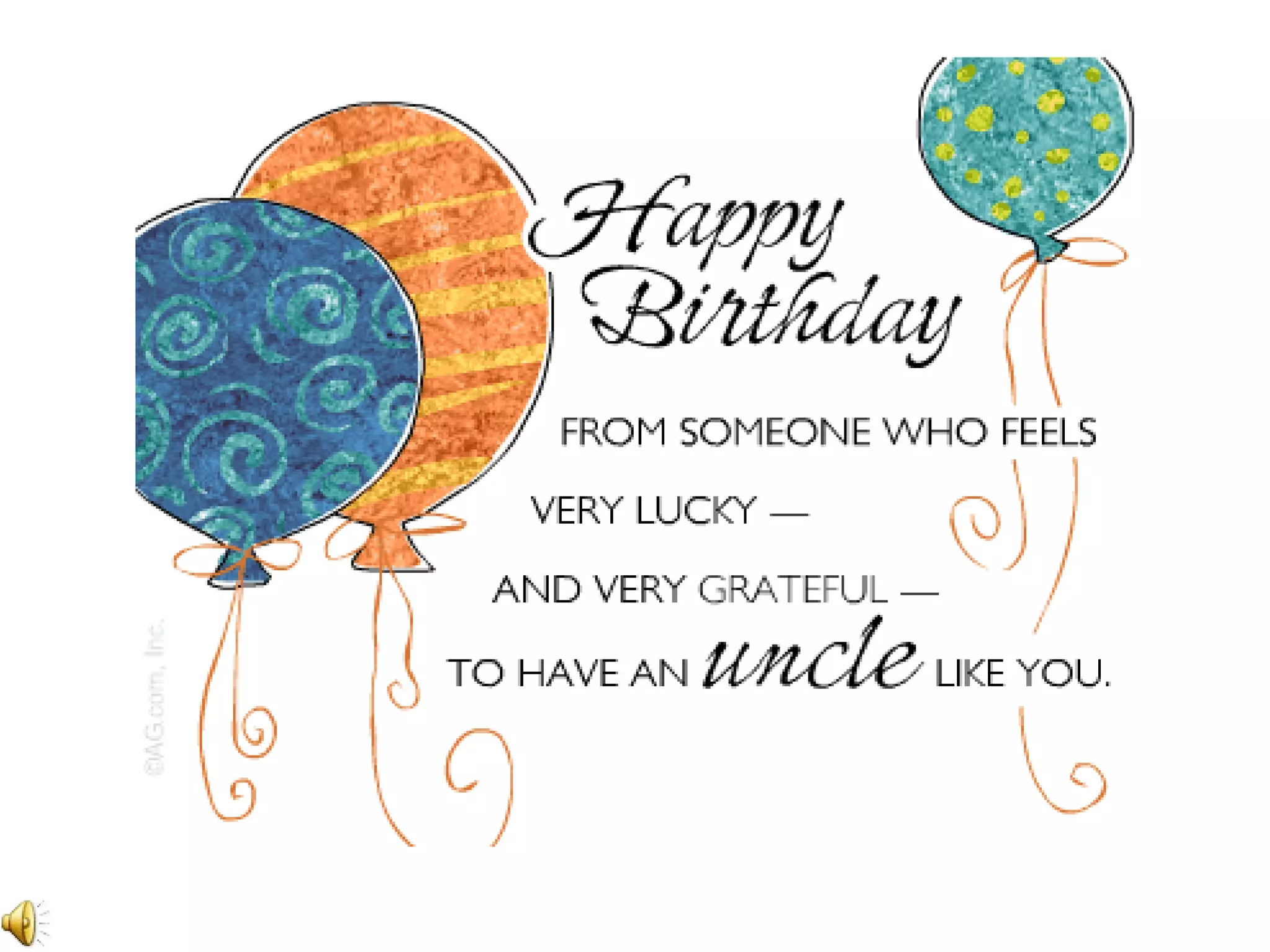 Happy birthday to my uncle | PPS