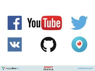 HappyDev-lite-2016-весна 05 Андрей Юдин. Javascript - мультиинструмент для всех | PPT