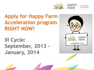 Happy farm presentation Get-to-know-tour | PPTX