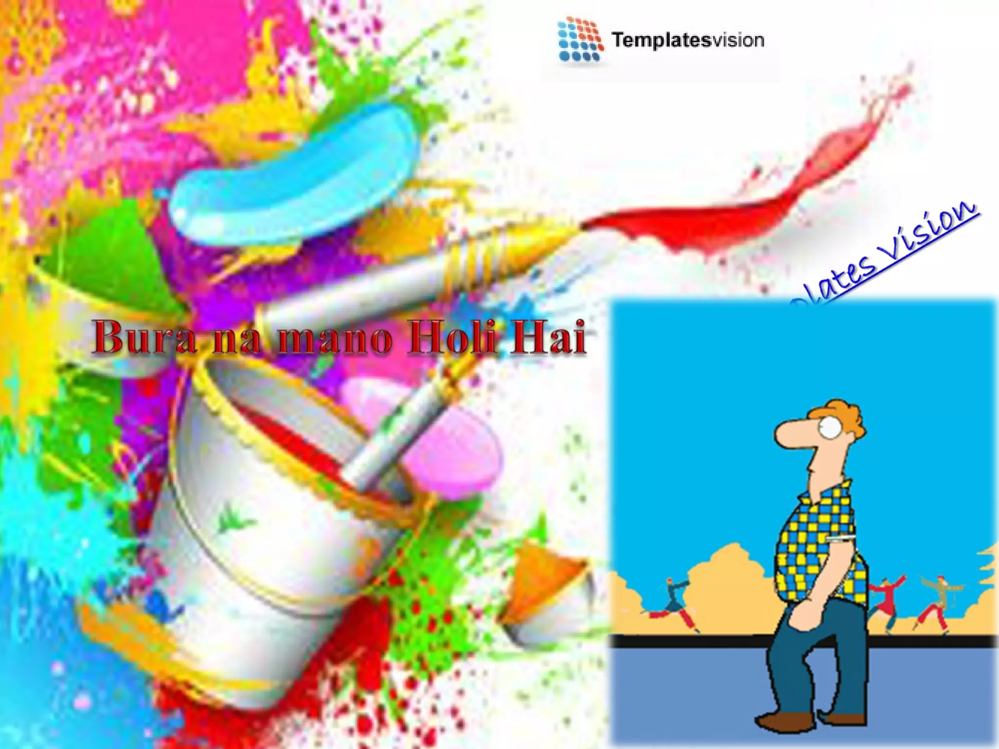 Happy holi PowerPoint Presentation (Holi PPT) | PPT