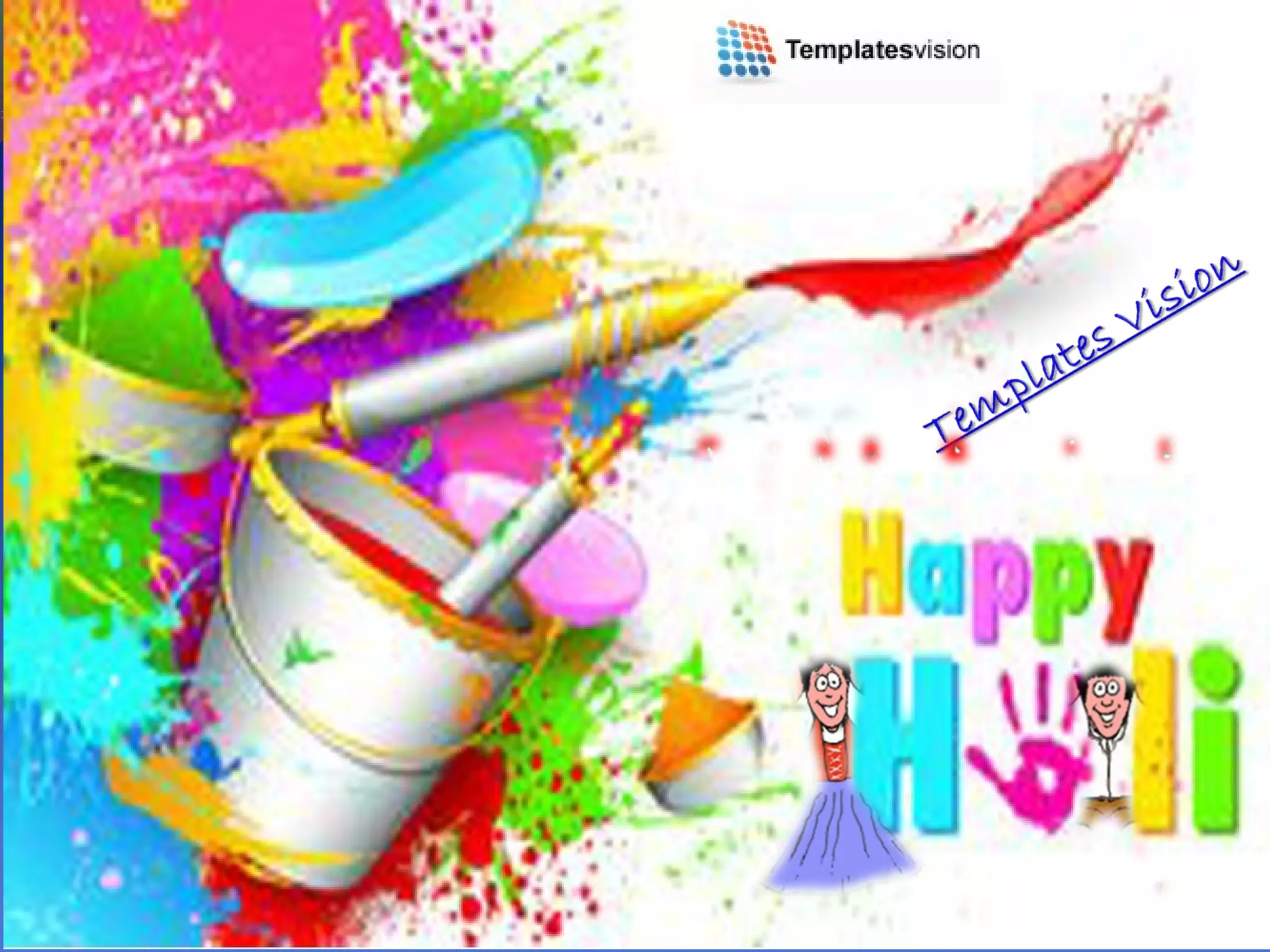 Happy holi PowerPoint Presentation (Holi PPT) | PPT