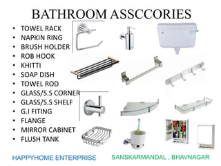 FURNITURE HARDWARE ,SANITRYWARE,SOLAR WATER HEATER,CEMENT | PPTX | Bath ...