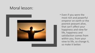 Symbolism and Allegory, and The Happy Man's Shirt | PPTX