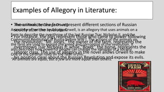 Symbolism and Allegory, and The Happy Man's Shirt | PPTX