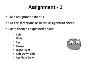 Algorithm and Breaking Up Tasks | PPT