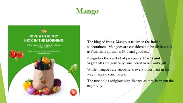 Mythical tales of fruits | PPT