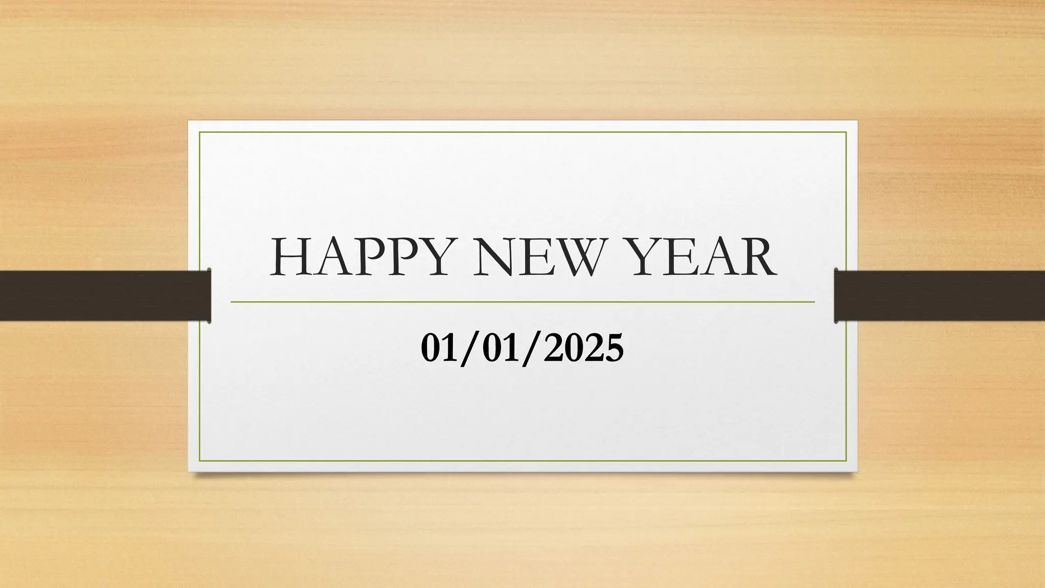 HAPPY NEW YEAR Presentation for celebration | PPT