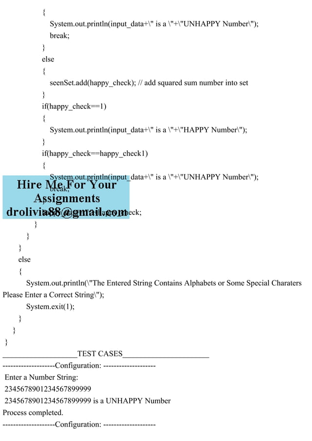 Happy Number Program Java Class Pdf