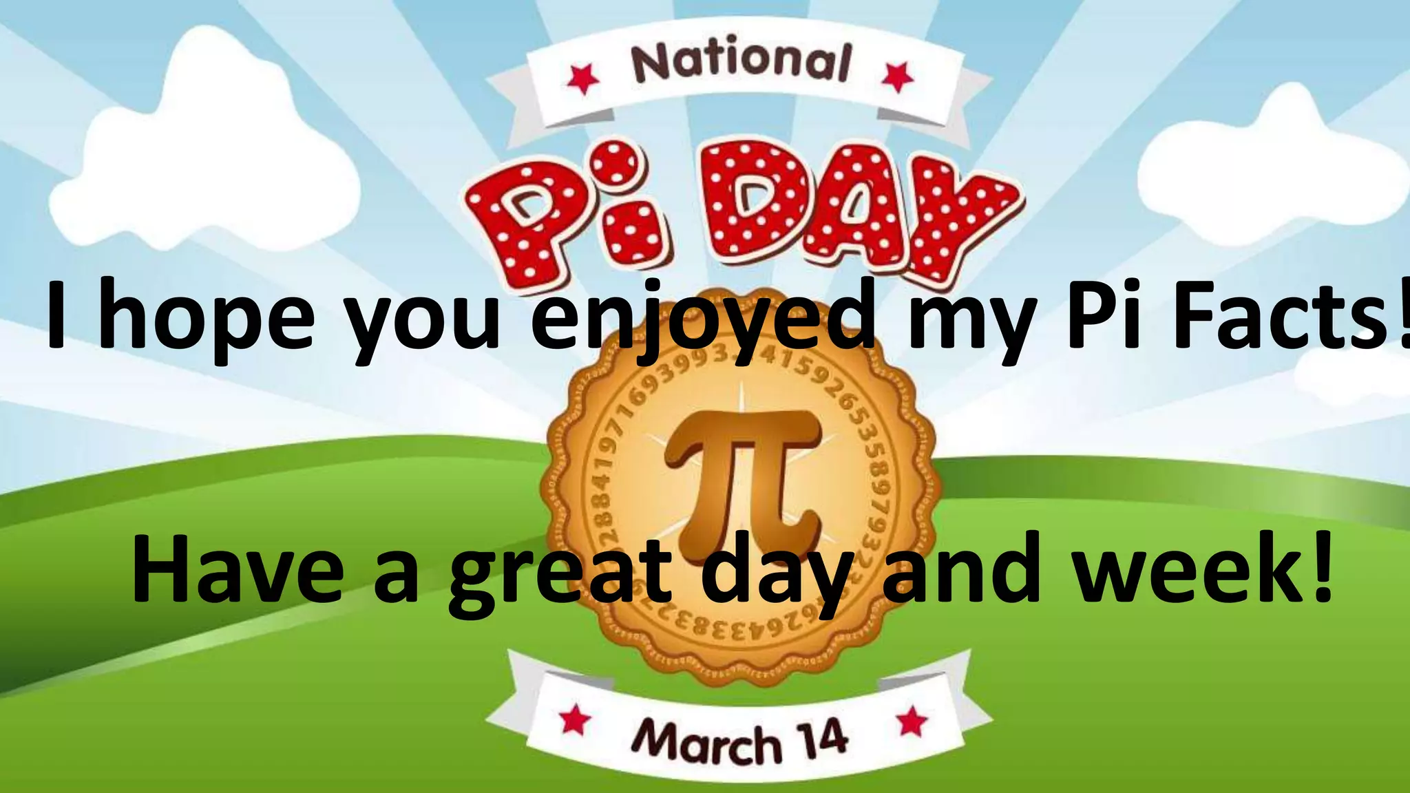 Happy Pi Day - Fun Facts about Pi | PPTX