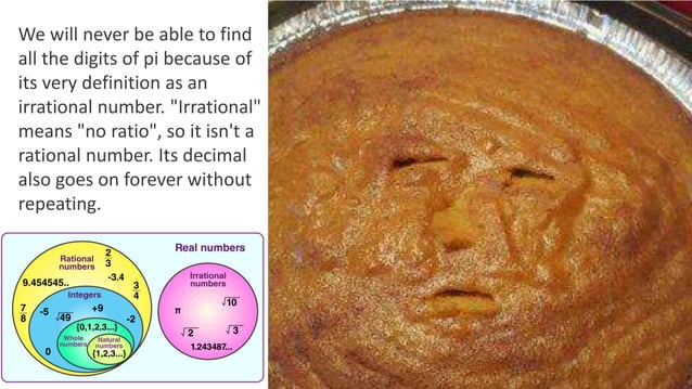 Happy Pi Day - Fun Facts about Pi | PPTX | Desserts and Baking | Food ...