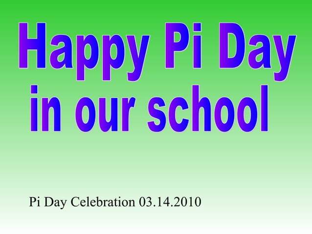 Happy Pi Day | PPT