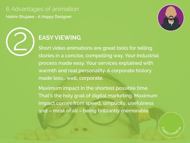 6 Advantages of animation | PPT