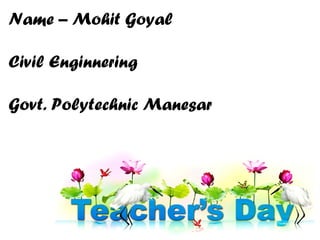 Happy teachers day | PPT
