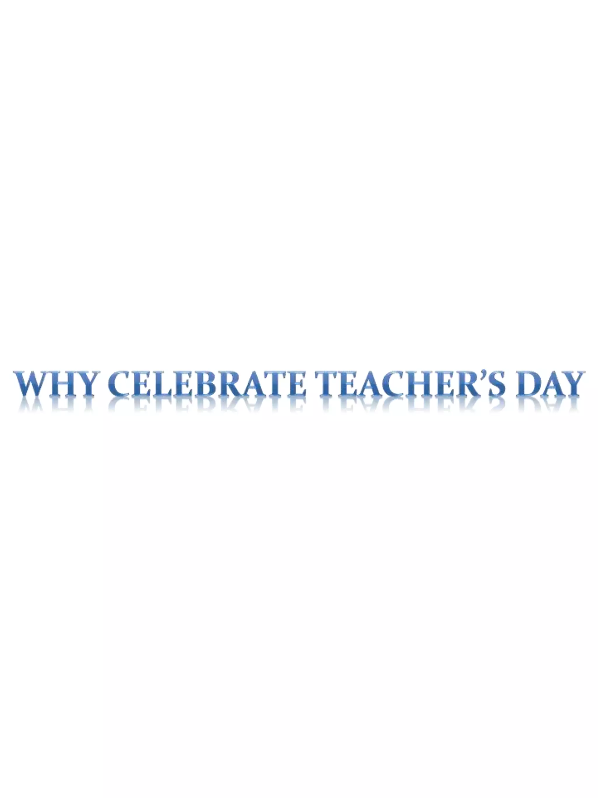 Happy techers' day | PPTX