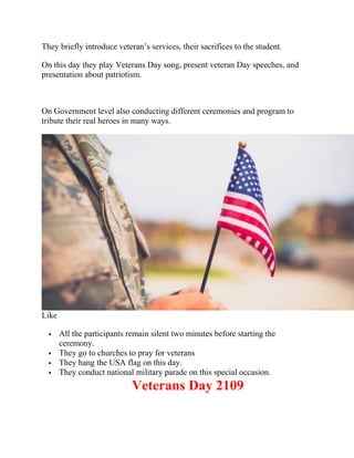 Happy veterans day | PDF