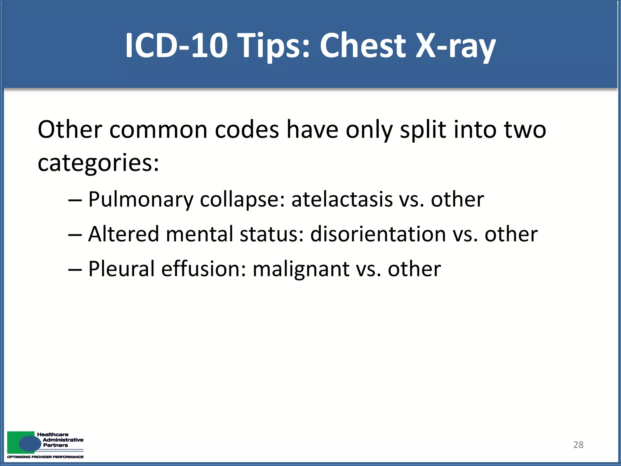 ICD-10 - Key Concepts for Radiology Practices | PDF