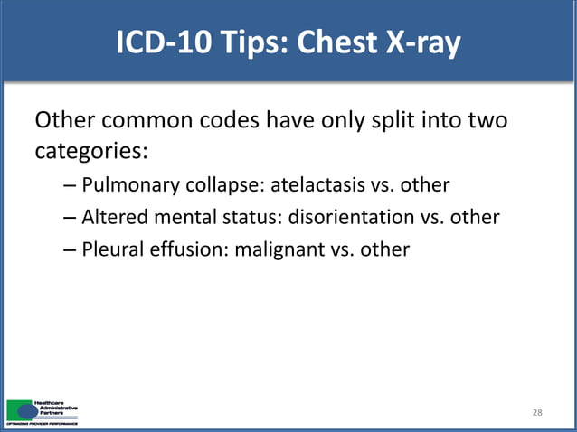 ICD-10 - Key Concepts for Radiology Practices | PPT