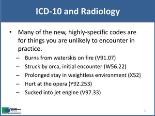 ICD-10 - Key Concepts for Radiology Practices | PDF