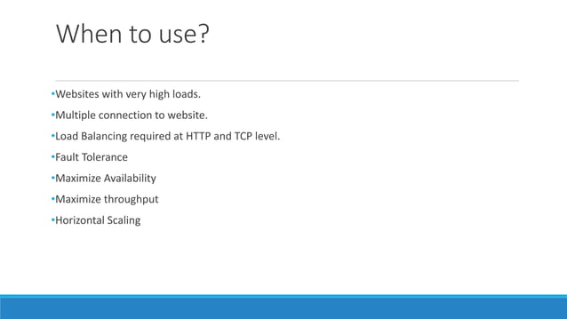 HAProxy | PPTX | Web Hosting | Internet