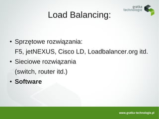 Haproxy - zastosowania | PPT