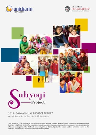 Unicharm Sahyogi Project | PDF