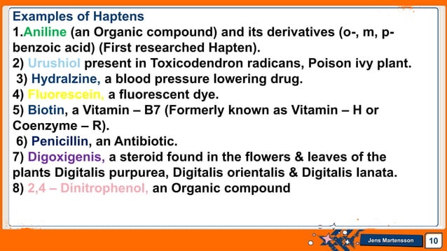 Haptens | PPTX