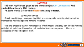 Haptens | PPTX