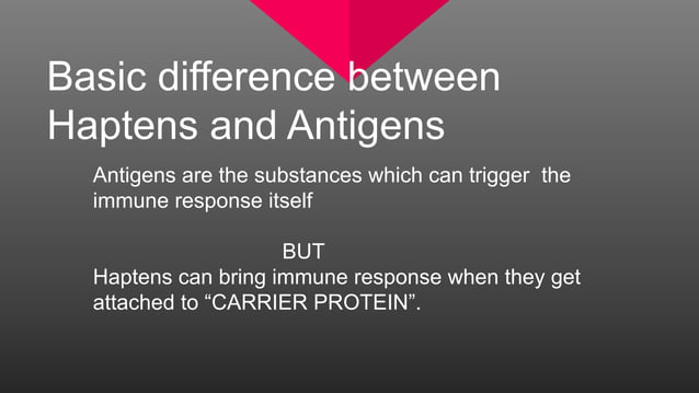Haptens | PDF | Chemistry | Science