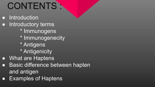 Haptens | PDF