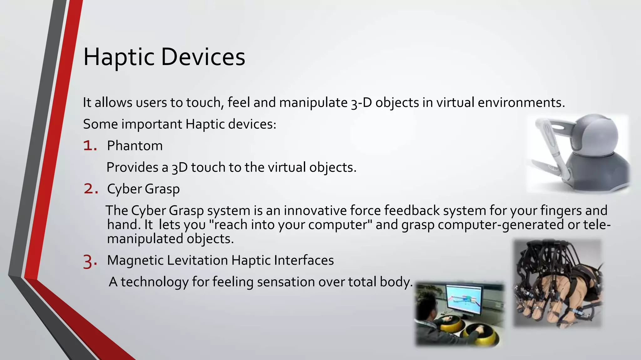 Haptic technology ppt | PPTX
