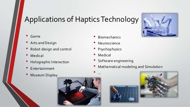 Haptic technology ppt