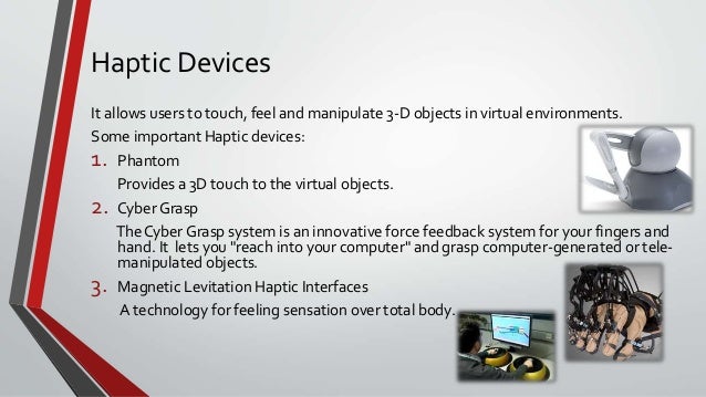 Haptic technology ppt