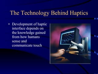 Sympathetic Haptics Overview | PPT