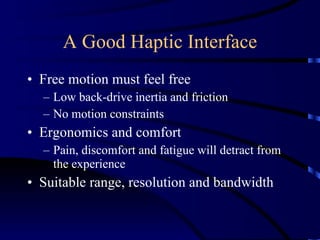 Sympathetic Haptics Overview | PPT