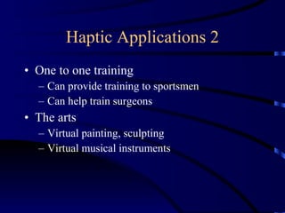Sympathetic Haptics Overview | PPT