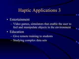 Sympathetic Haptics Overview | PPT