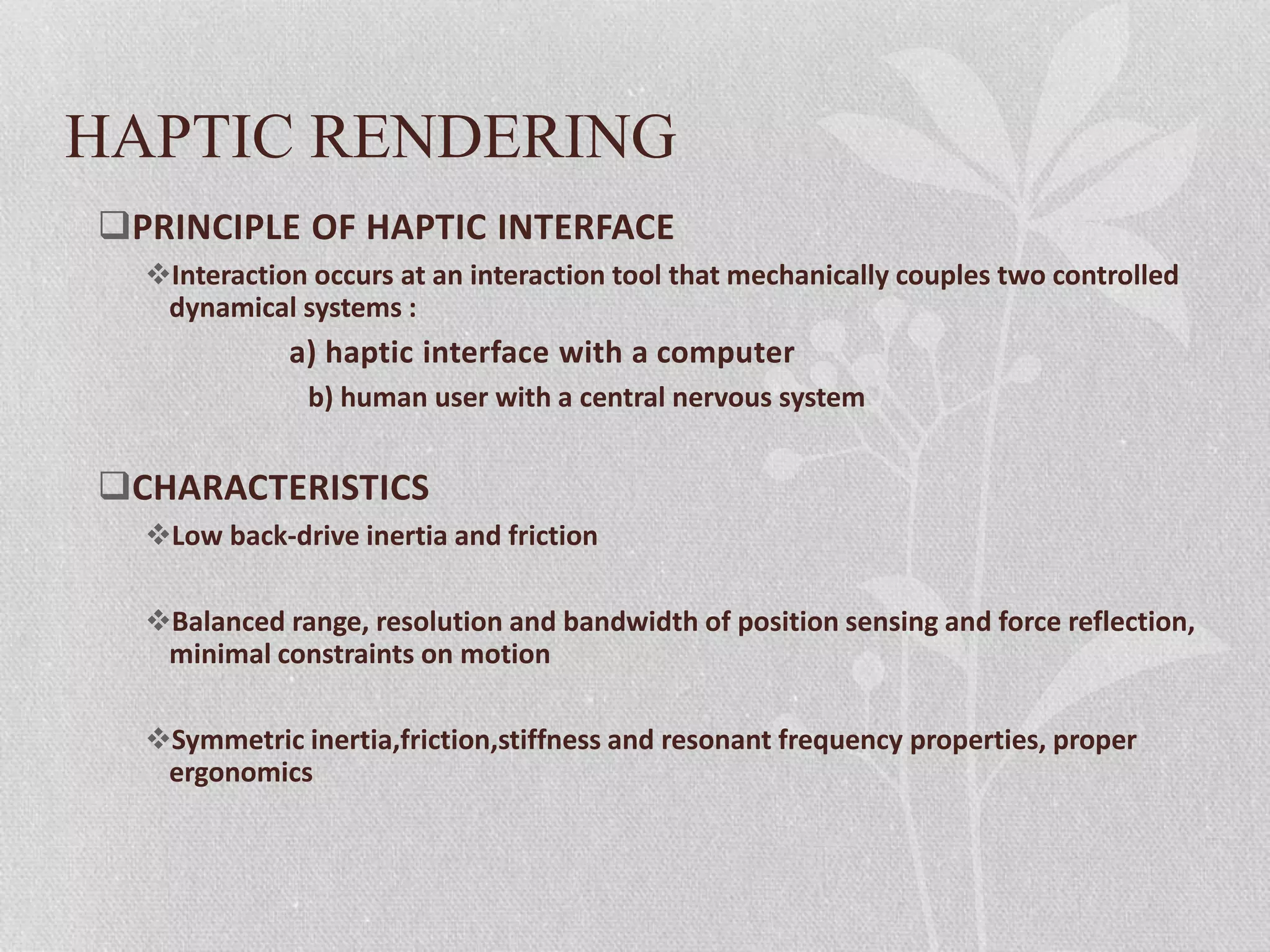 Haptic Technology | PPT